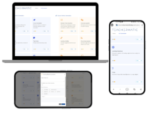 GPT-3 Powered Generators | TeacherMatic | Reduce Teacher Workload using AI
