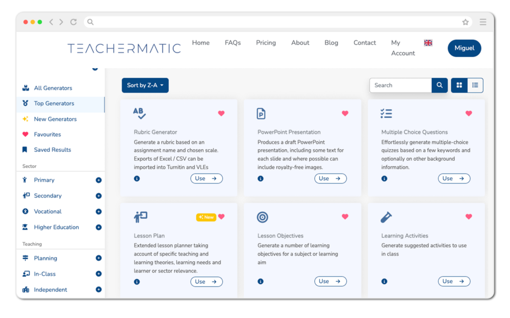 Get Free Access to TeacherMatic – AI Tools for Educators